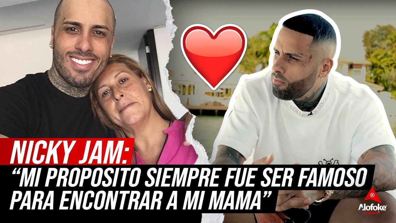 Nicky Jam dice que su mayor logro fue encontrar a su mamá en RD (Ver ...